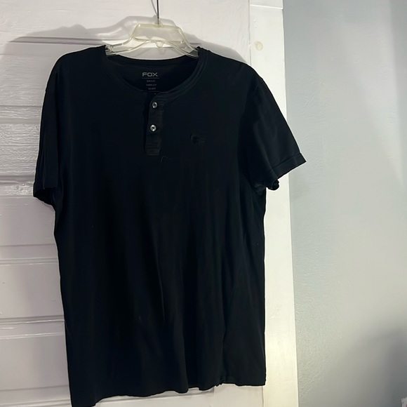 Fox | Shirts | Fox Henley Black | Poshmark